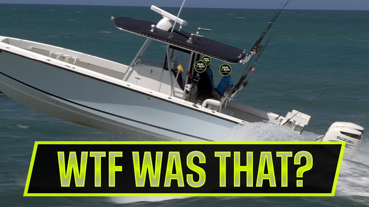 WHAT THE TRIM WAS THAT? BOUNCHY ENTRY | ROUGH INLETS | Boats at Jupiter ...