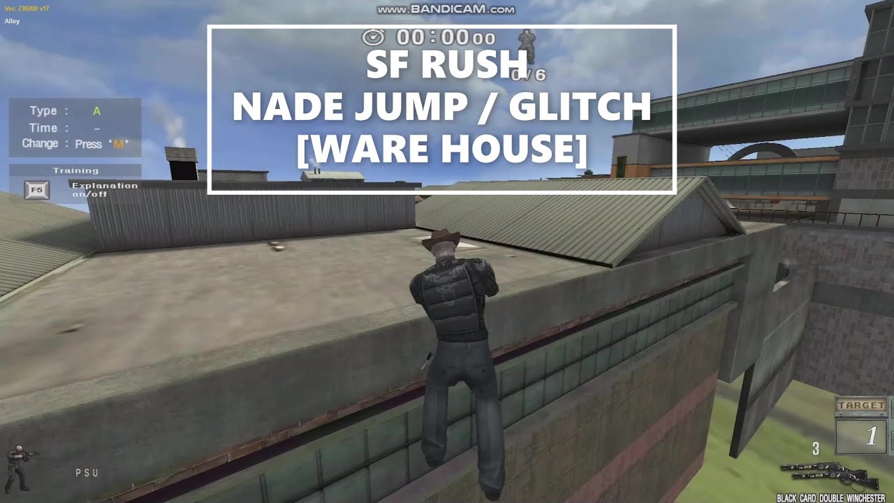 [SF][스포][炸彈跳] SF RUSH / NADE JUMP_GLITCH [WARE HOUSE] - YouTube