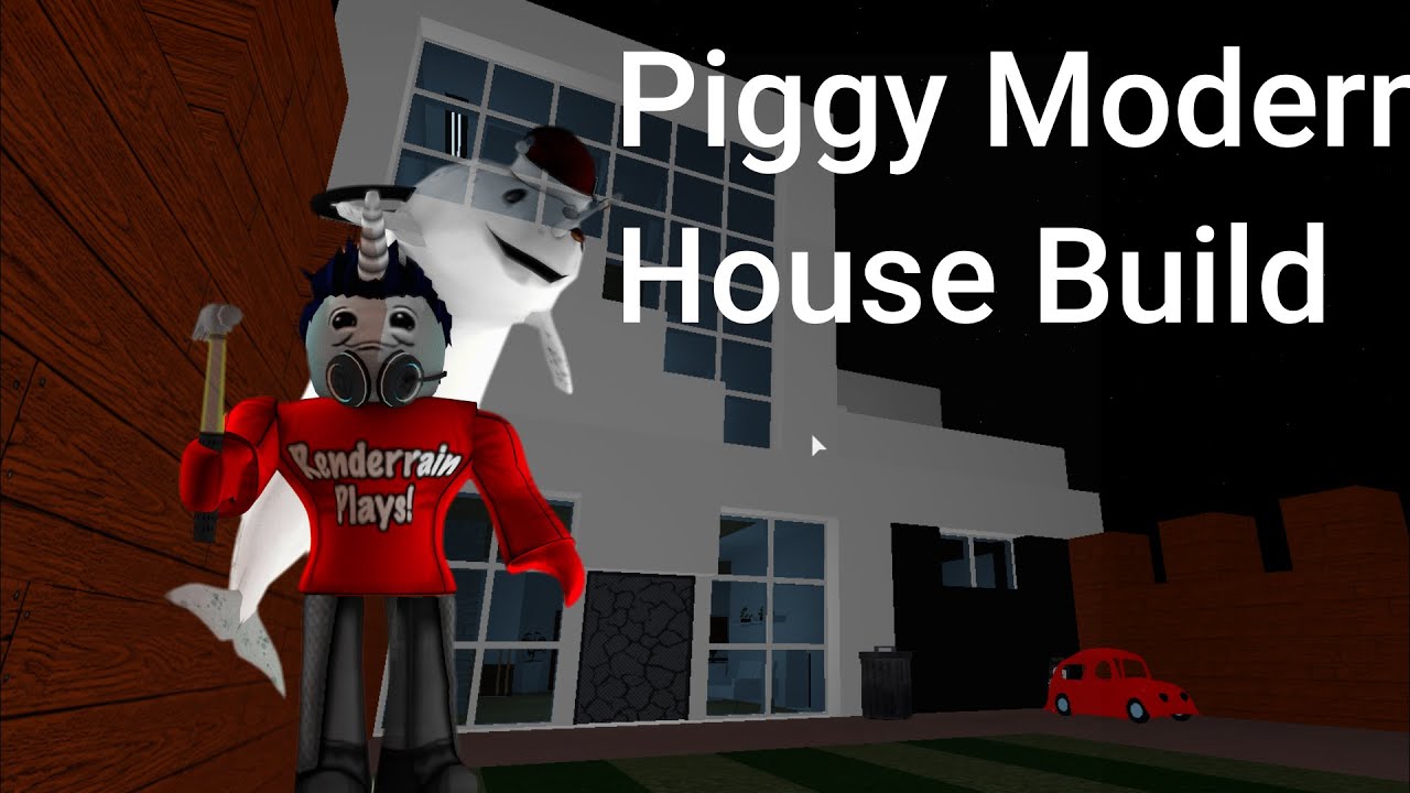 Building a Modern House in piggy! | ROBLOX Piggy Build Mode - YouTube