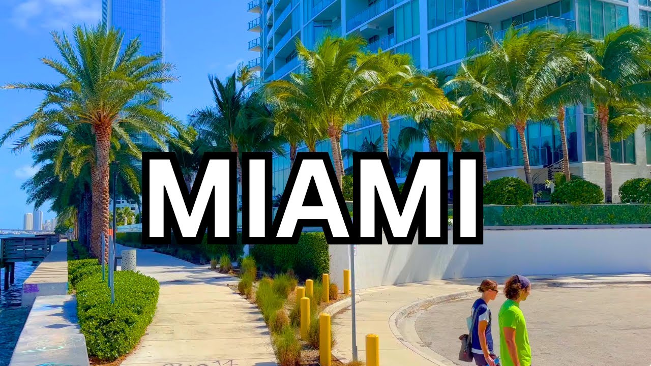 4K | MIAMI WALKING TOUR - Edgewater | FULL TOUR - YouTube