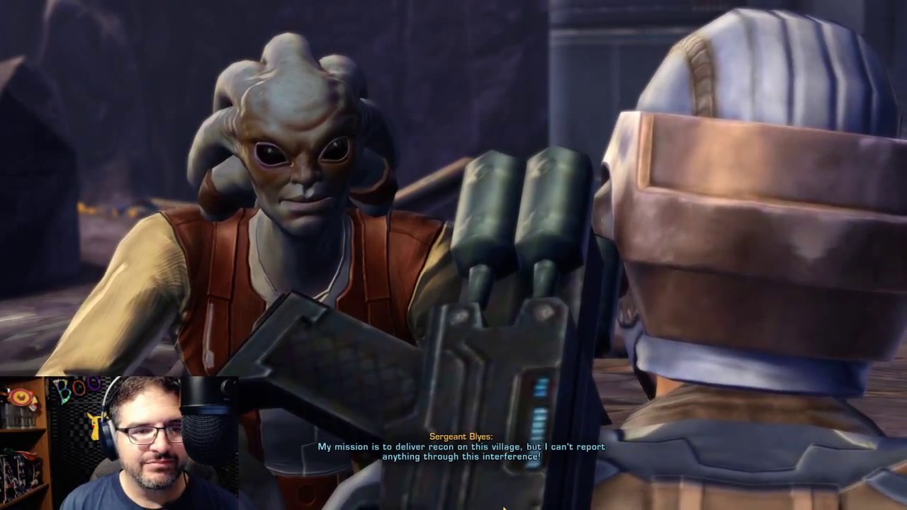 Star Wars the Old Republic: Smuggler Intro Planet Ord Mantell - YouTube