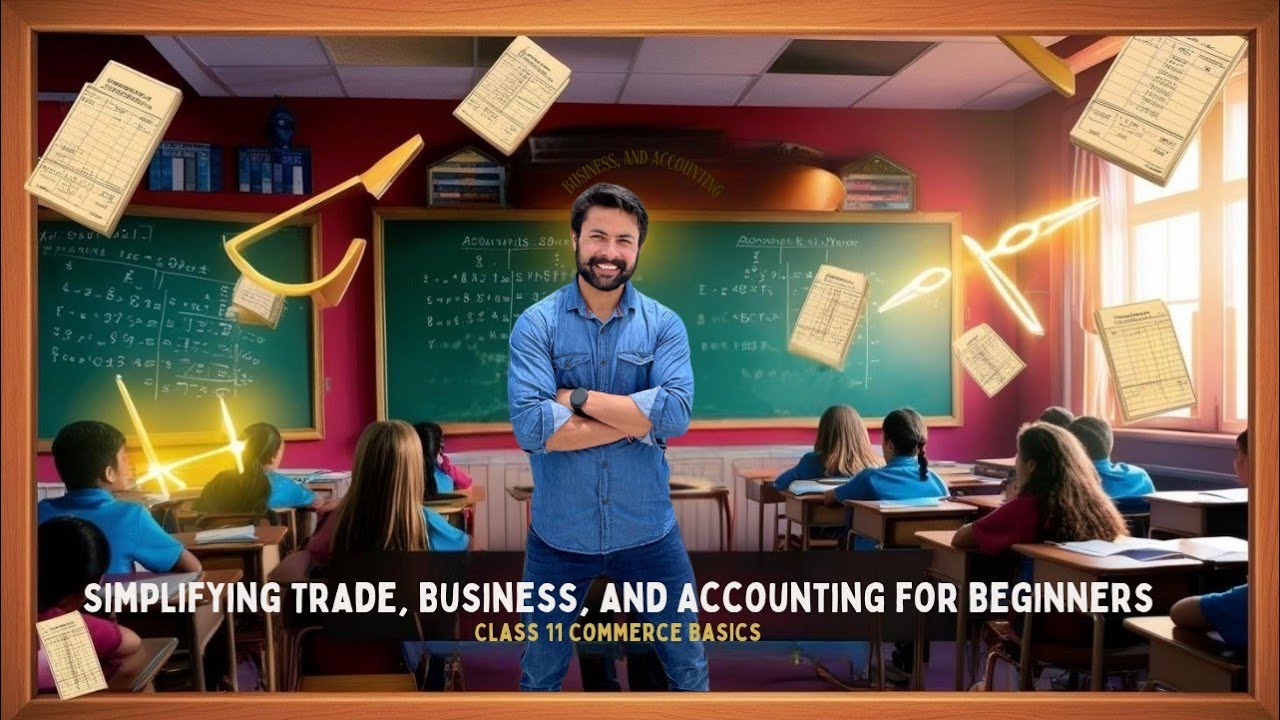 Class 11 Commerce Basics | Simplifying Trade, Business, and Accounting ...