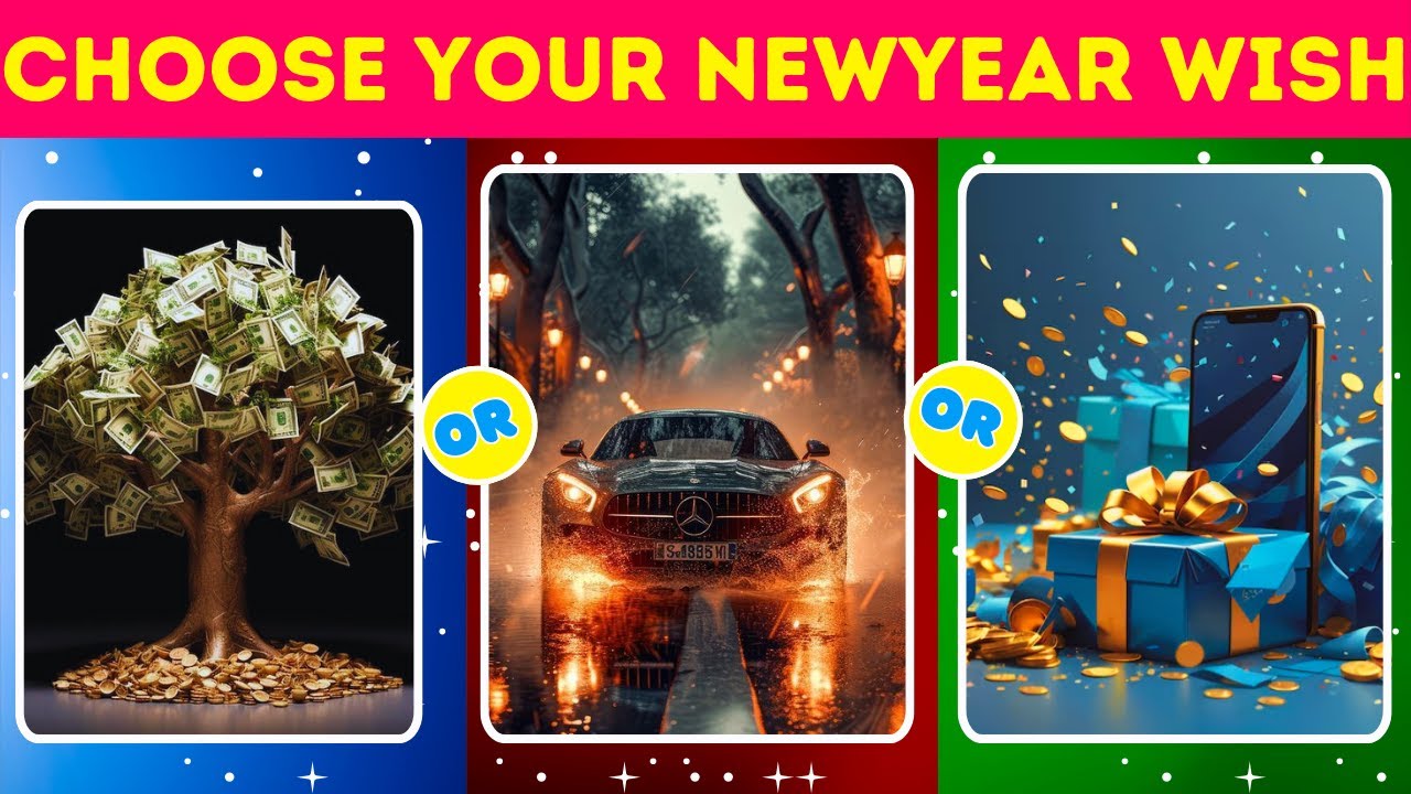 Would You Rather - New Year Edition 2025🎉🥳 - YouTube