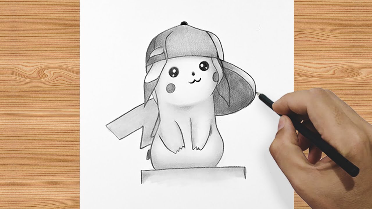 Learn how to draw pikachu Pencil Sketch drawing - YouTube