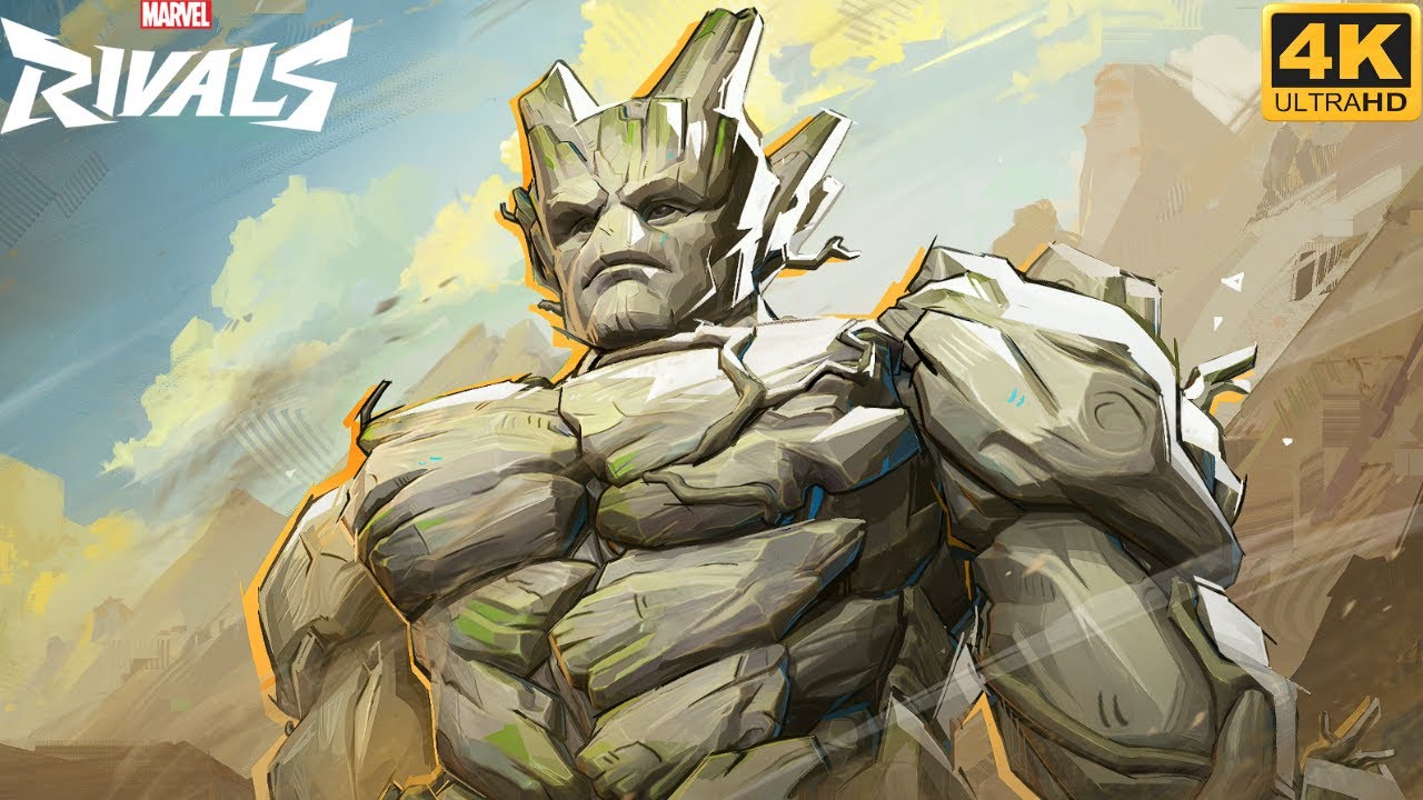 GOTG Vol 3 Groot Skin Gameplay - Marvel Rivals (4K 60FPS) - YouTube