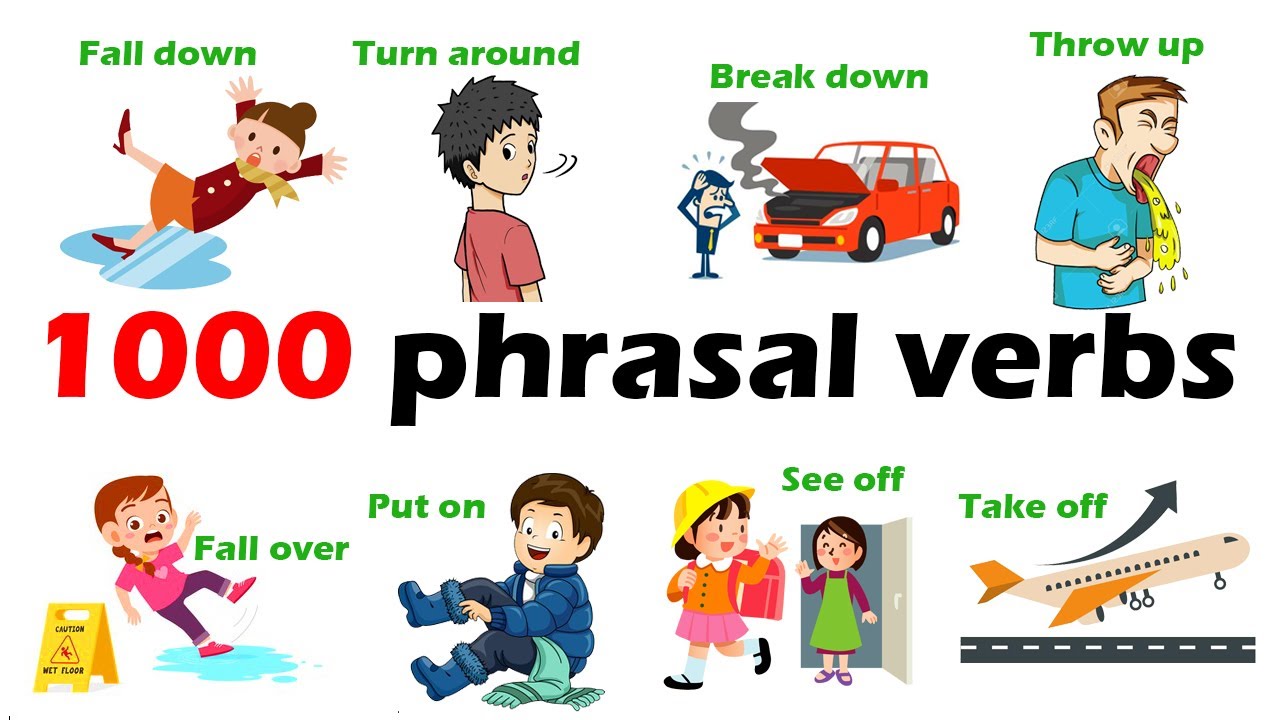 1000 Phrasal verbs for Beginners | part 1 | Phrasal verbs in english ...