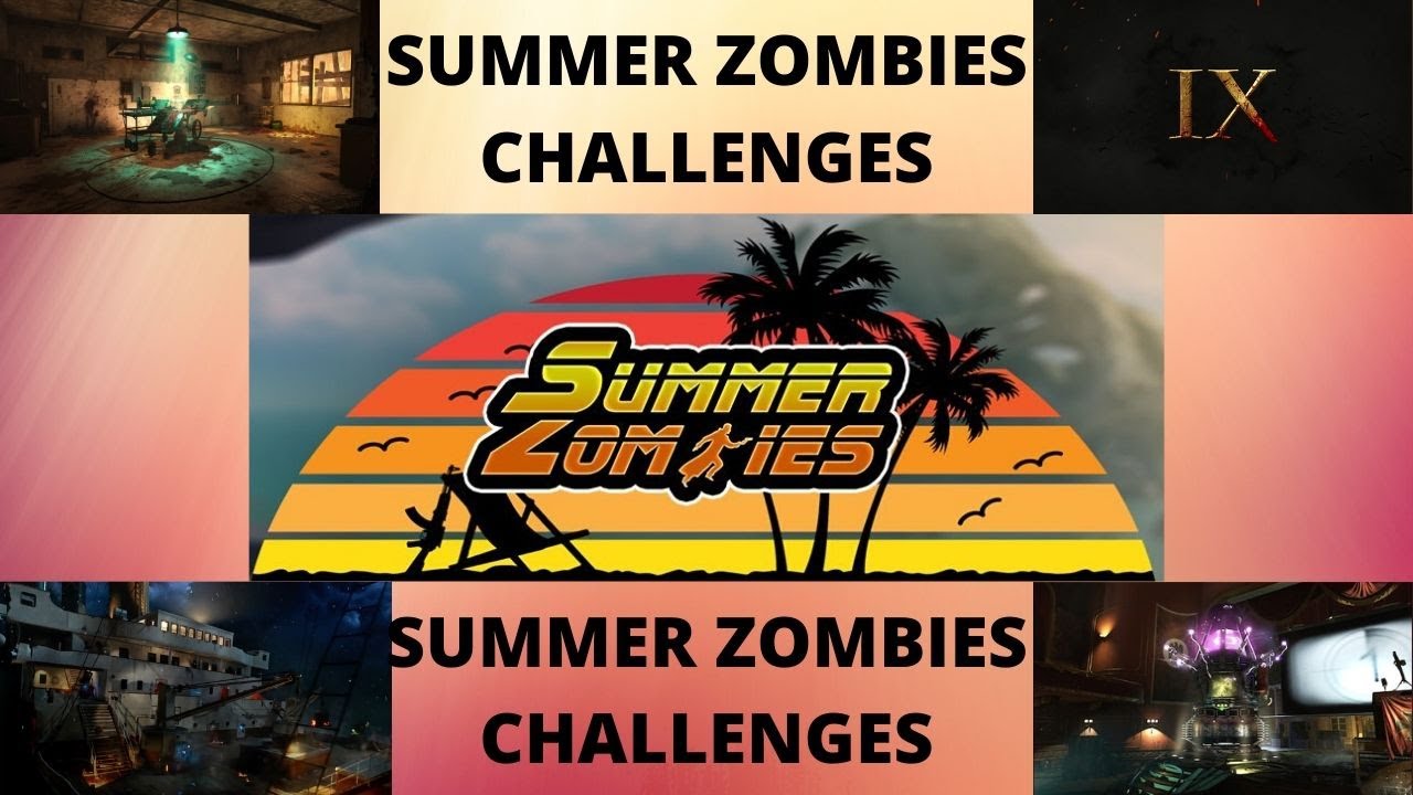 Summer Zombies Challenges // Chill Stream // Road To 3.7k - YouTube