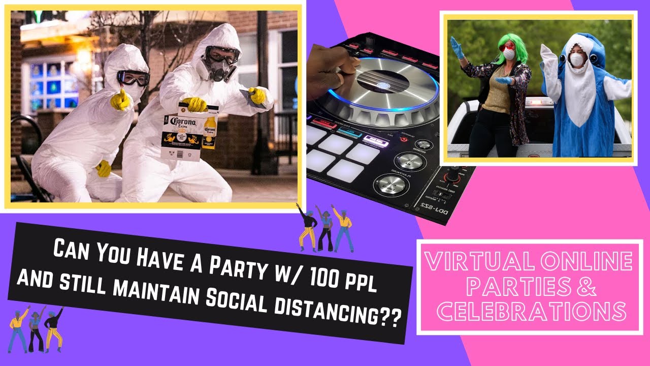 DJ A Party with 100 People While Social Distancing?? - YouTube