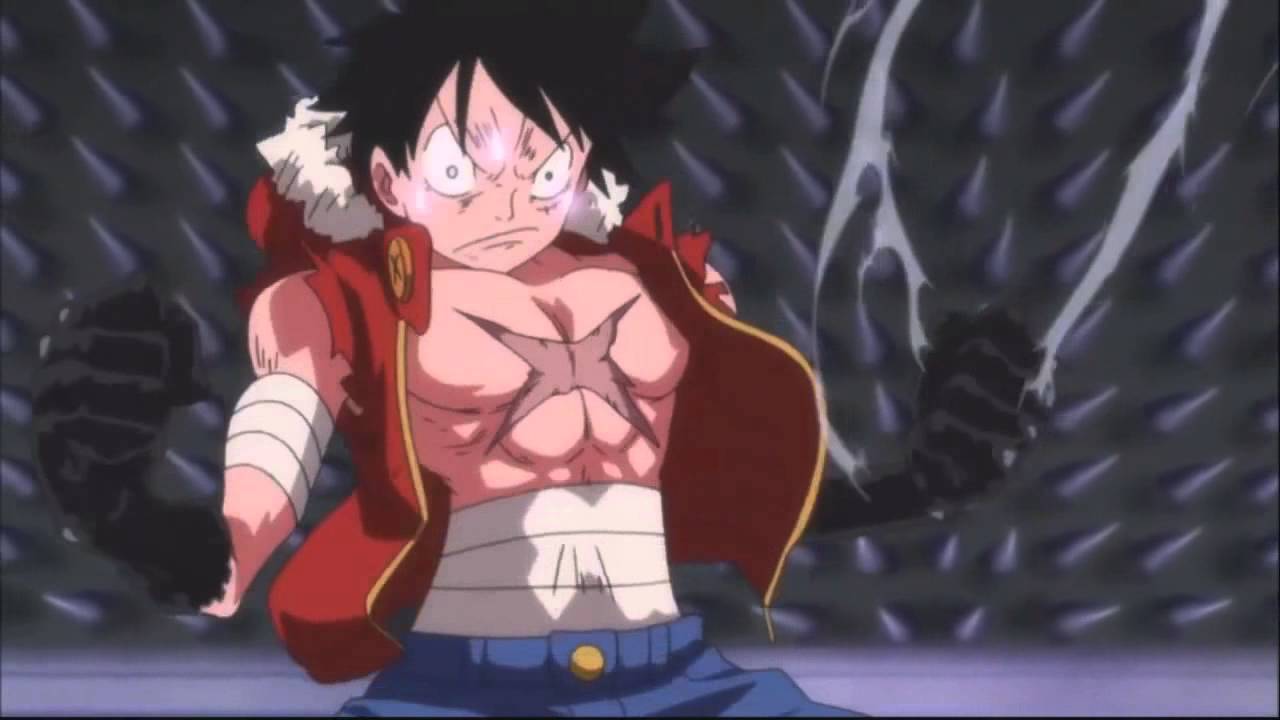 One Piece AMV - Luffy vs Burndy World - Red Hawk - YouTube