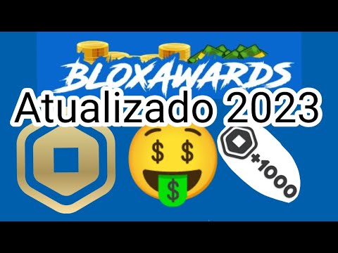 Como ganhar ROBUX🤑 de graça pelo BLOXAWARDS atualizado 2023. - YouTube