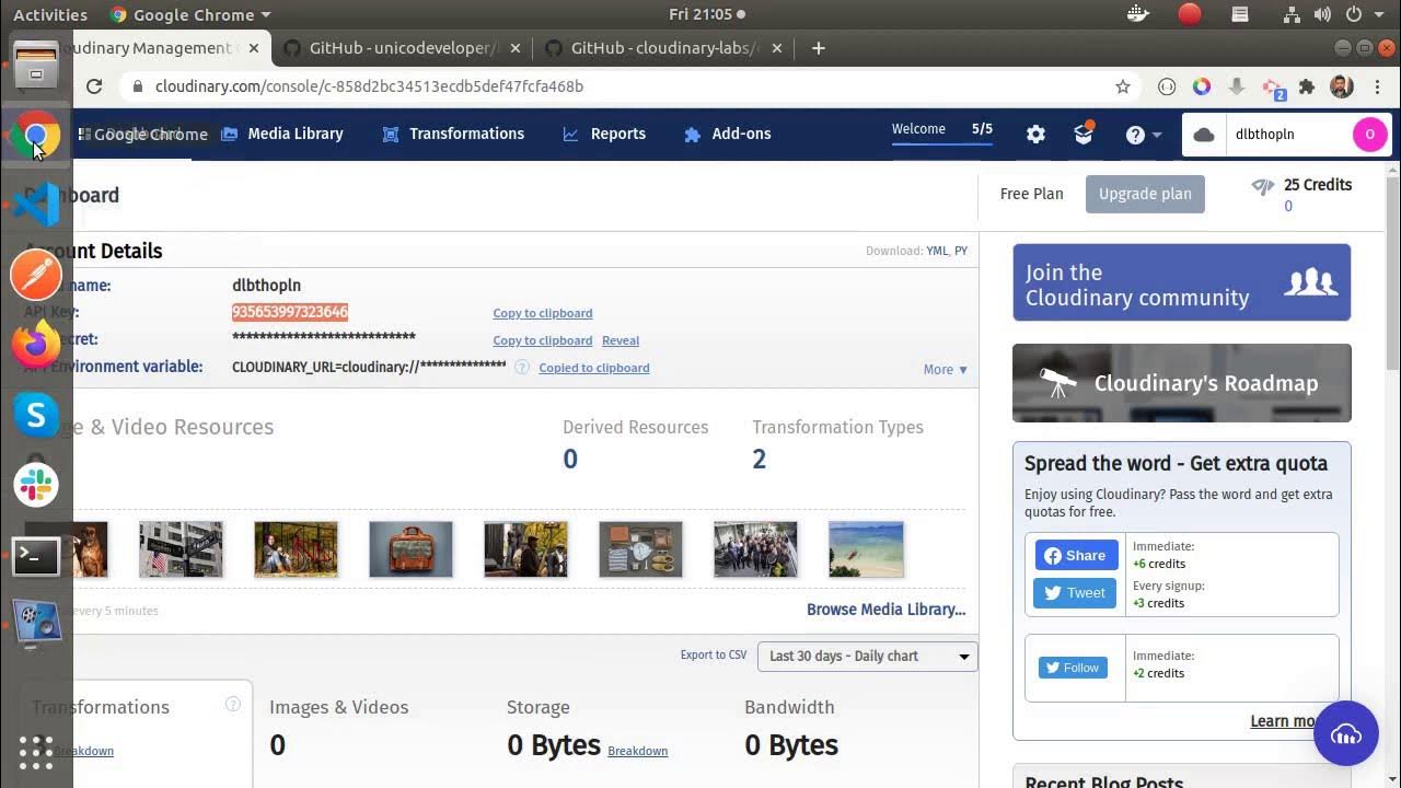 Upload Image Or Video On Cloudinary In Laravel - YouTube