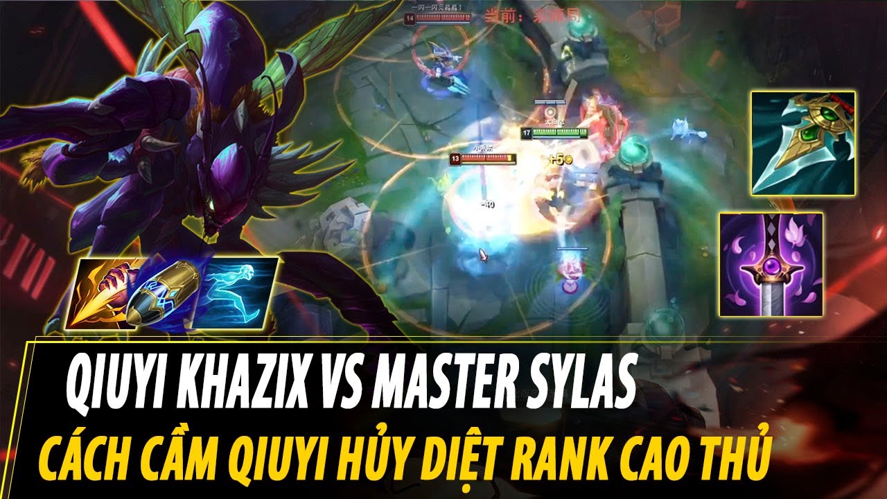 Rank 1 Khazix Cn Qiuyi Khazix Vs Sylas Cn Master Youtube