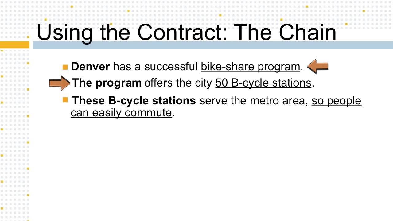 Known-New Contract Part 1: The Chain - YouTube