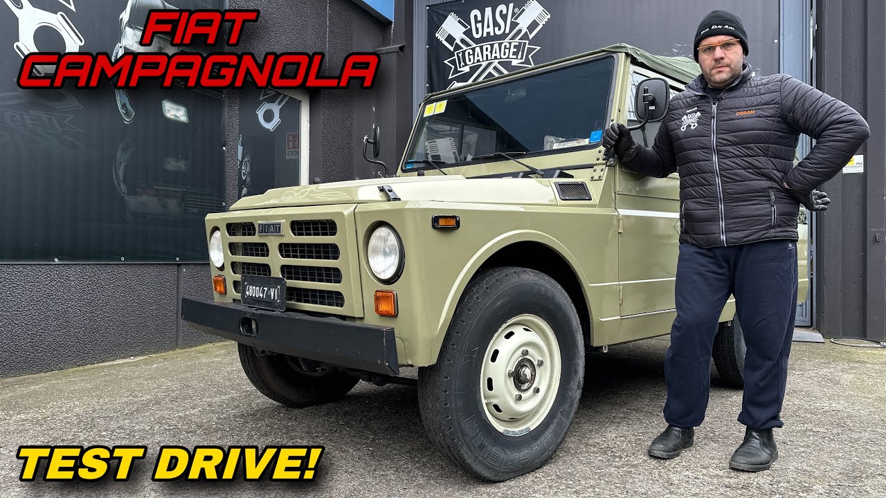 Fiat Campagnola AR76: il vero fuoristrada tutto italiano!!! - YouTube