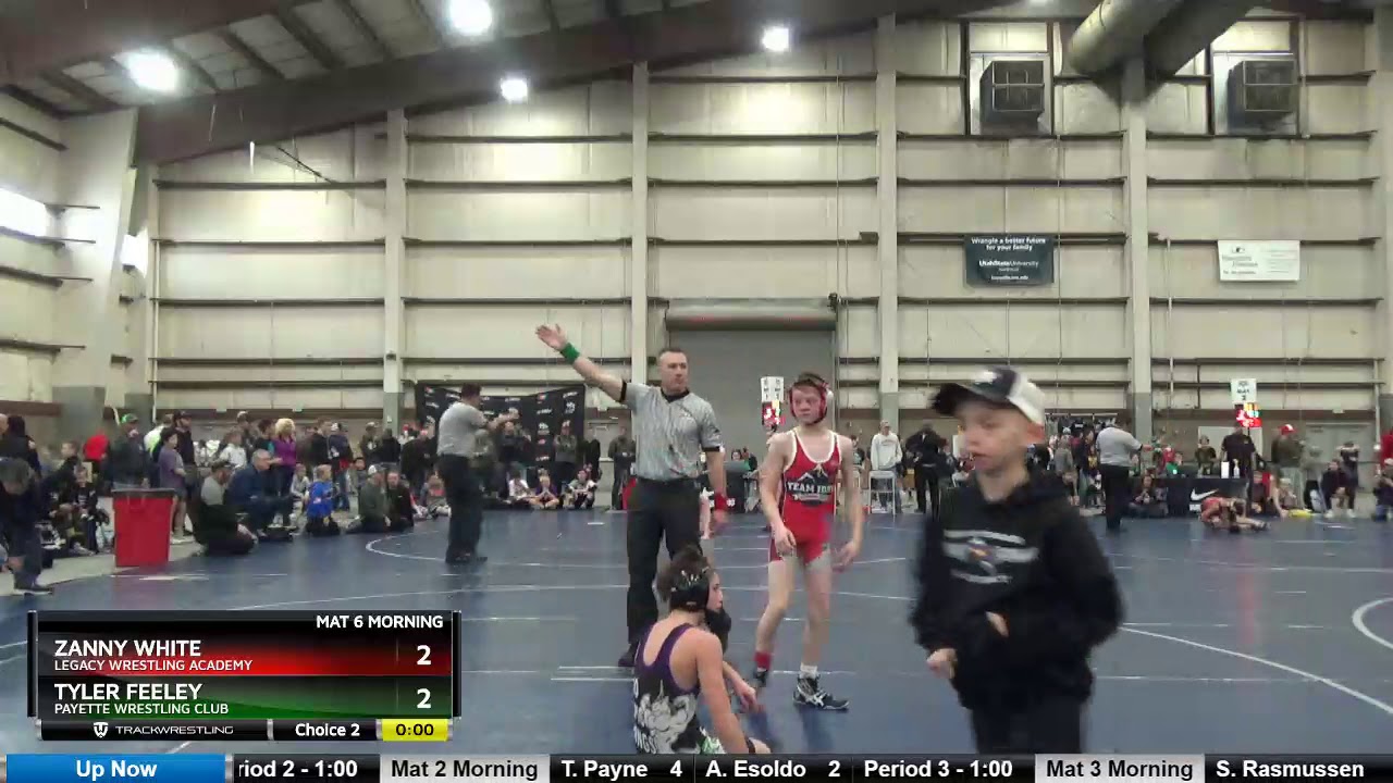 Middle School 87 Tyler Feeley Payette Wrestling Club Vs Zanny White ...