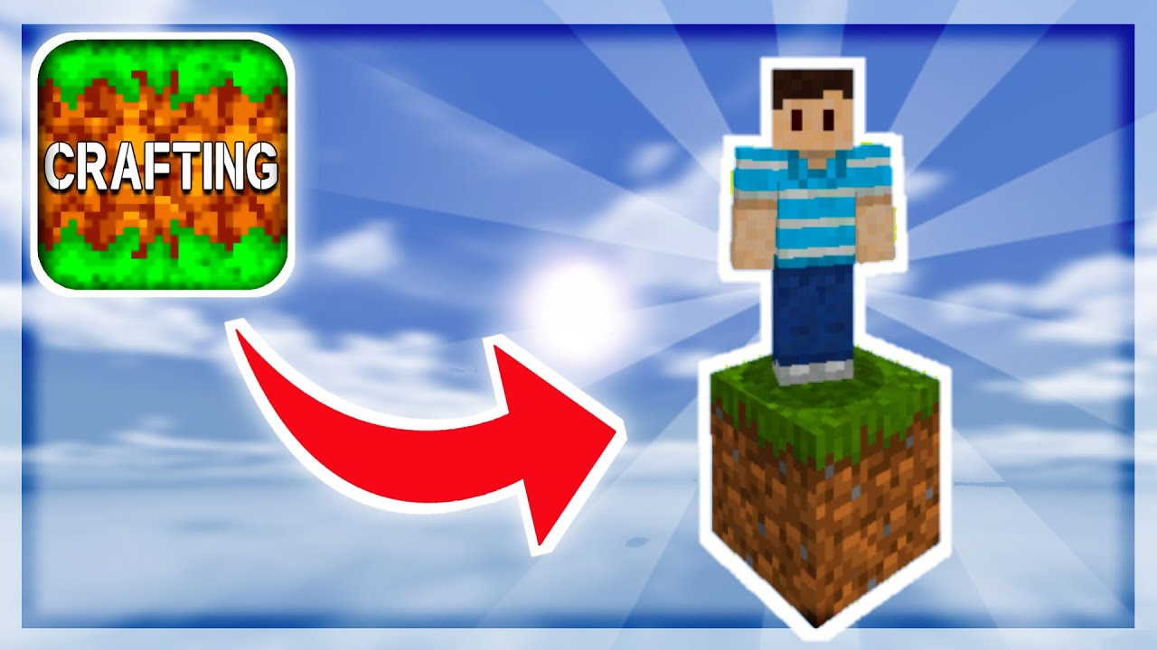 How to Play ONE BLOCK in Crafting and Building | One Block SkyBlock in ...