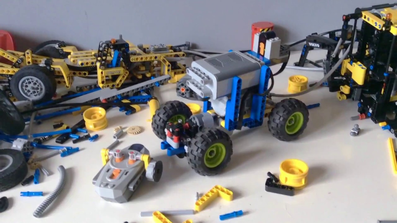 LEGO Technic small car RC - YouTube