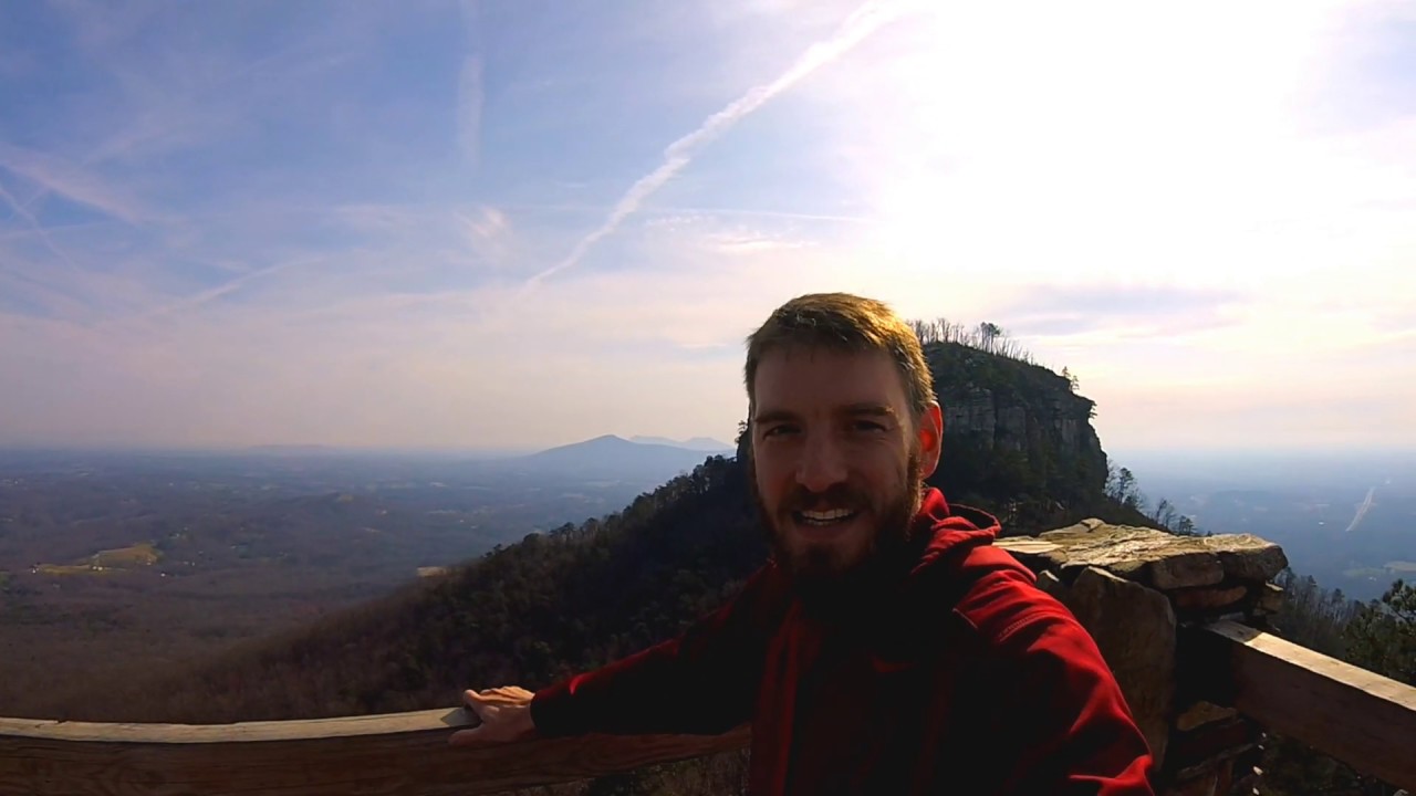 Pilot Mountain Rock Climbing - YouTube