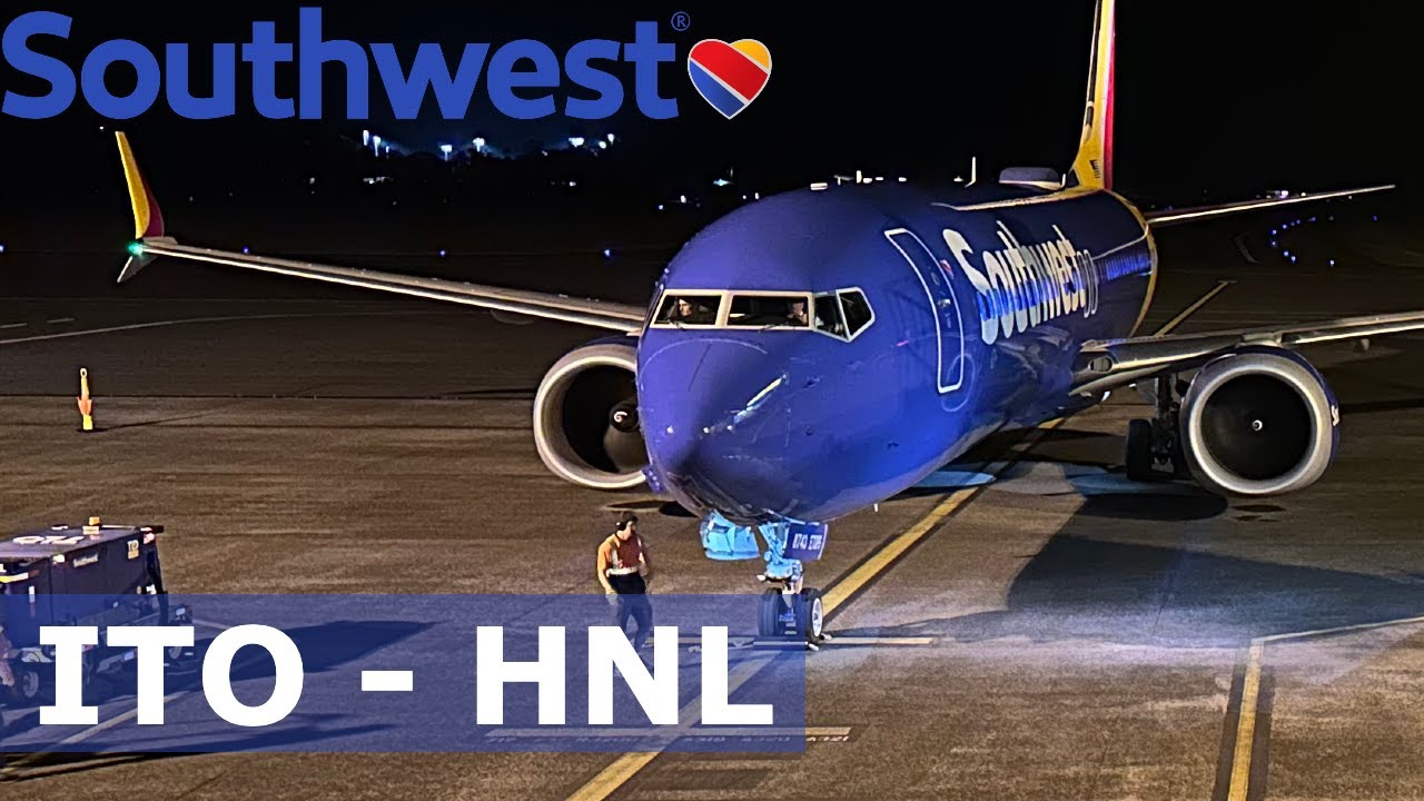 Trip Report Southwest Airlines Interisland Boeing 737 MAX 8 Hilo (ITO ...