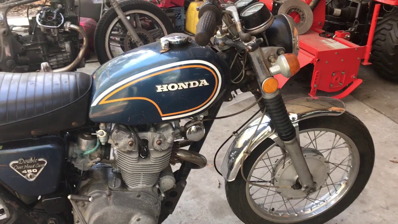 1972 Honda 450 Scrambler | Reviewmotors.co