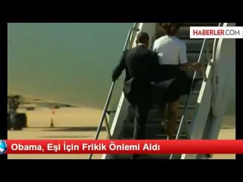 Obama, Eşi İçin Frikik Önlemi Aldı