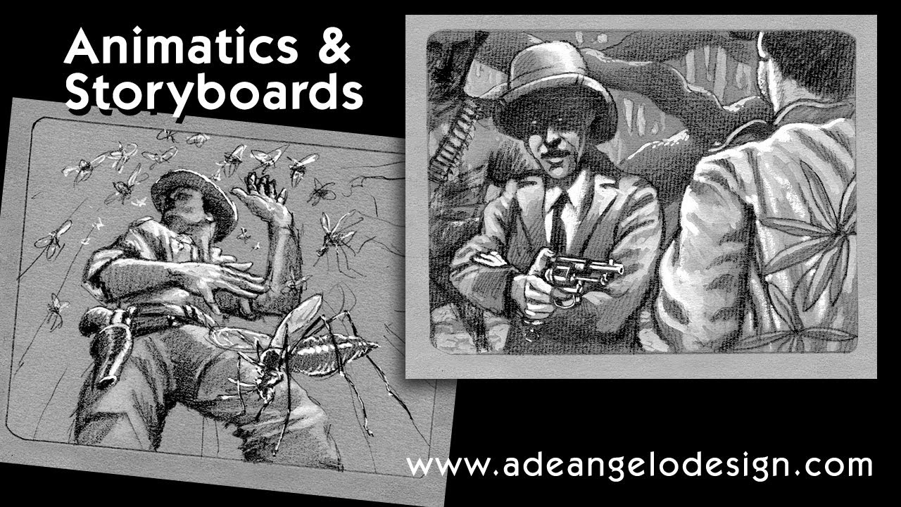 AD Design Animatics & Storyboards Demo - YouTube