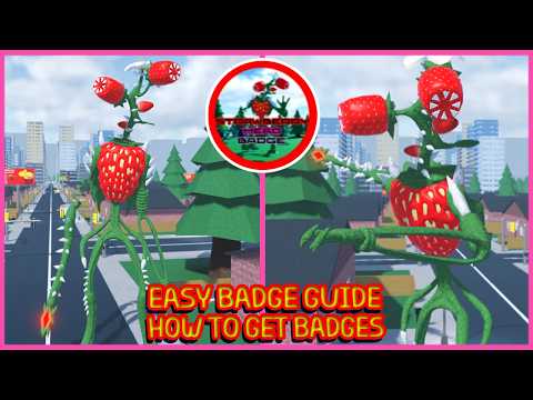 Roblox Update - How to get Strawberry Head Badge in Siren Head Morphs 2