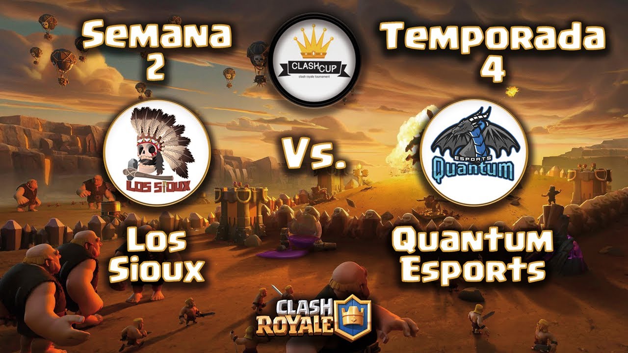 CLASH CUP TEMP. 4 // SEMANA 2 frente a QUANTUM ESPORTS - YouTube