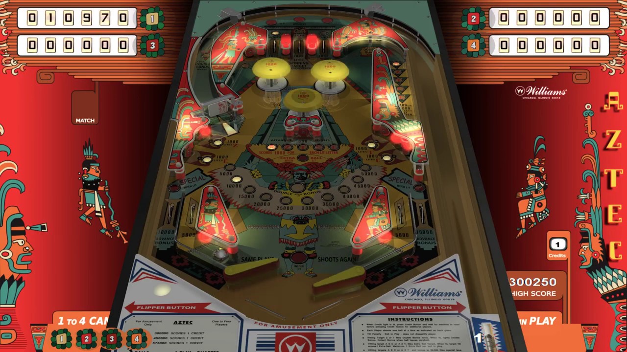 Aztec Pinball VPX - YouTube