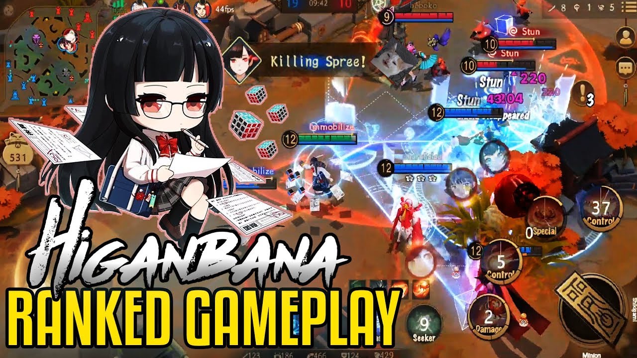 Higanbana | Student Seek | MAGE Ranked Gameplay | Onmyoji Arena - YouTube
