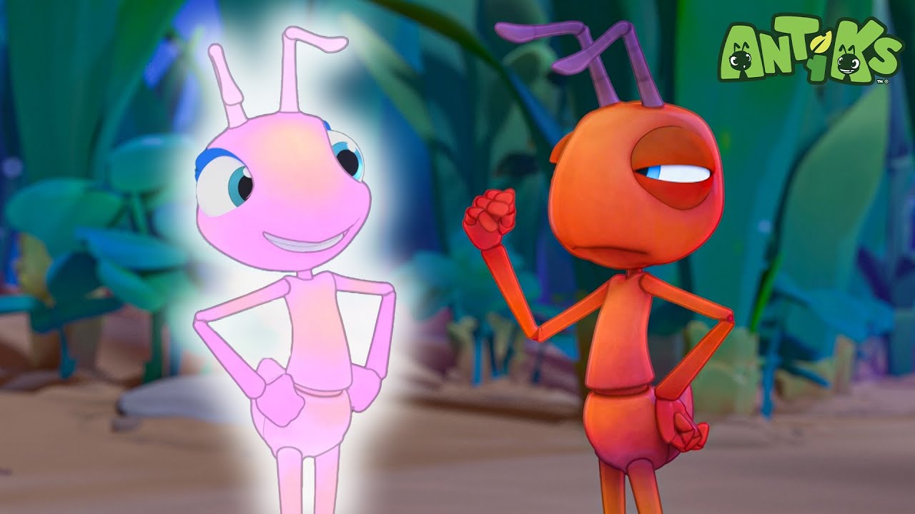 GLOW IN THE DARK ANTS | Antiks | Funny Cartoons For Kids | Compilation ...