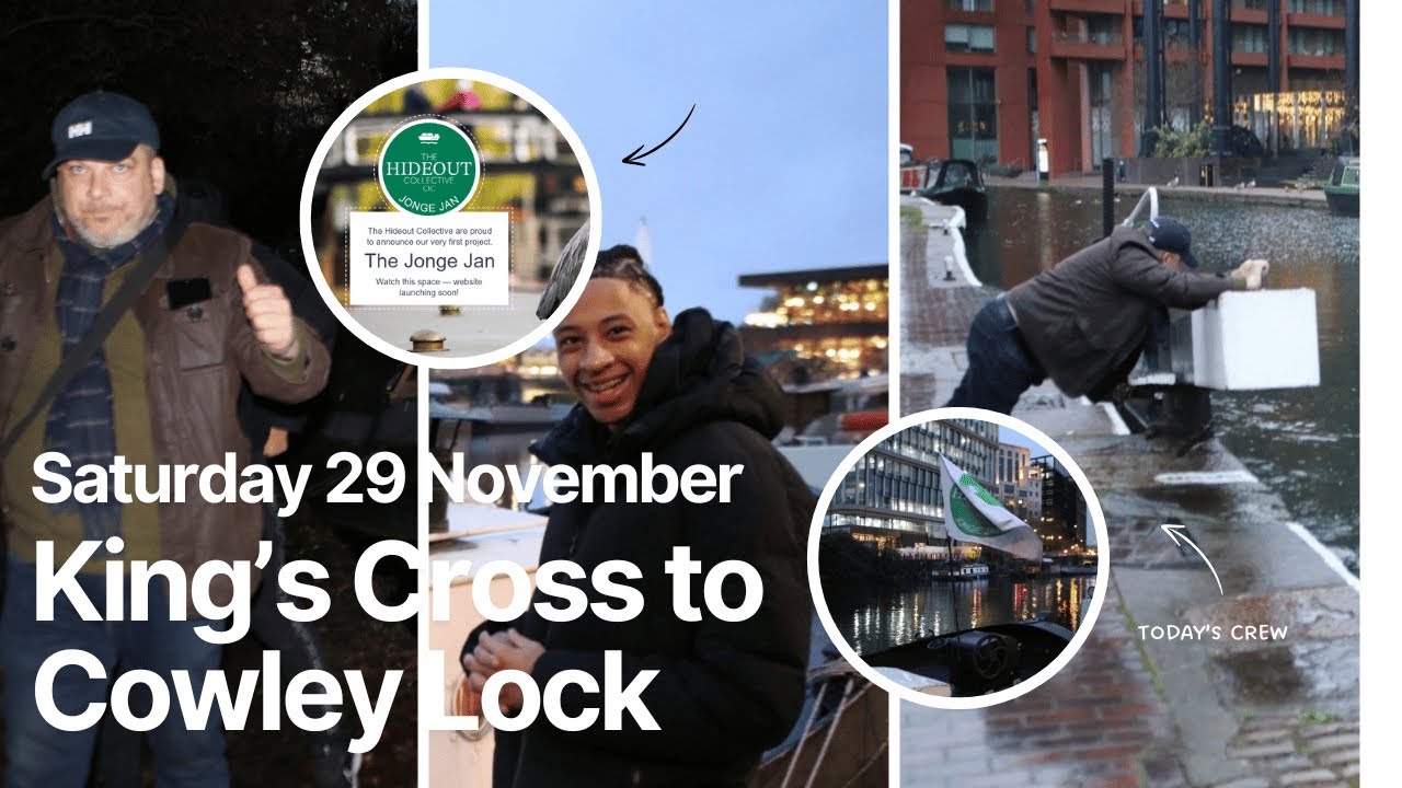 Saturday 29 November. King’s Cross to Cowley Lock. - YouTube