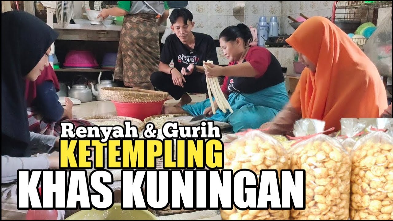 ketempling khas kuningan renyah dan gurih - YouTube