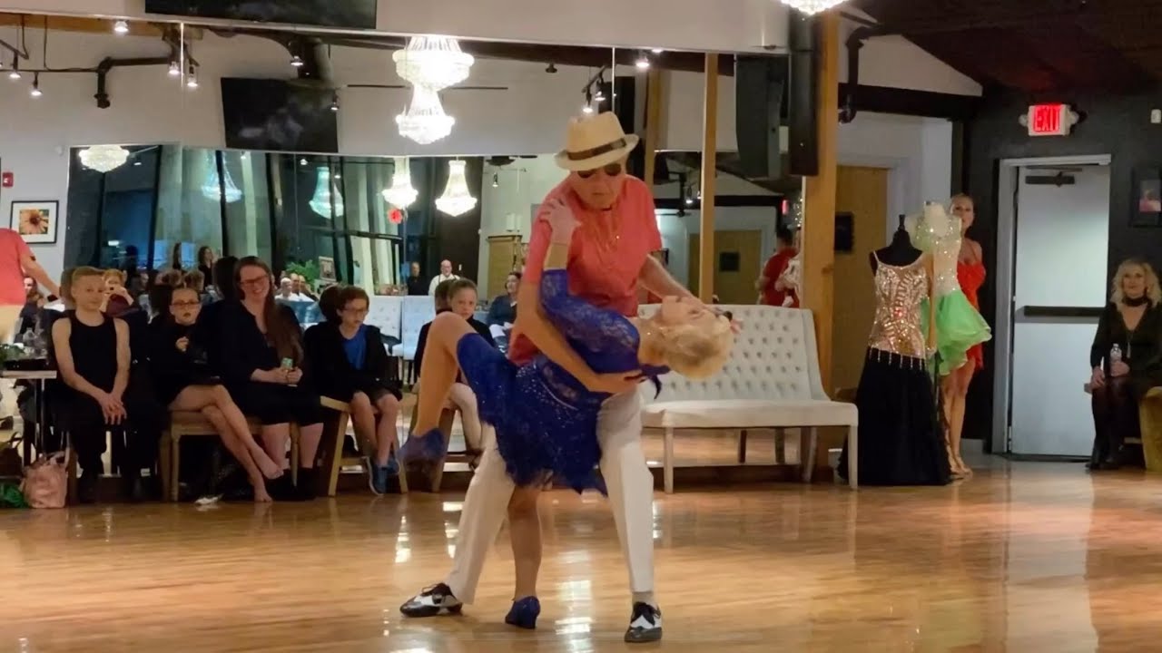 Cha Cha Show Dance at Mystic Rhythms Ballroom Studio - YouTube