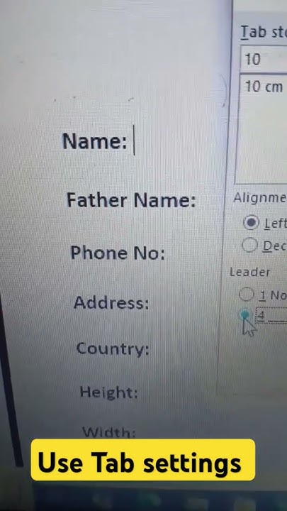 How to create form in excel #focusinguide #exceltips #tutorial #shorts #wordtrick - YouTube