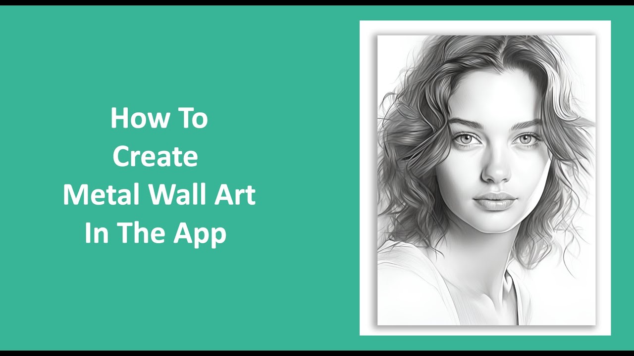 how-to-create-metal-wall-art-products-in-the-app-youtube