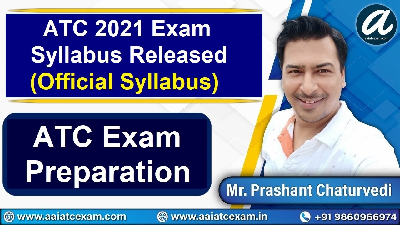ATC 2021 Syllabus: AAI ATC Exam Syllabus || Official Syllabus || ATC ...