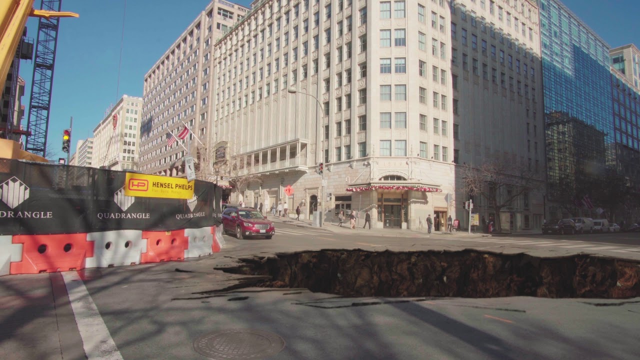 Ground Collapse Effect - YouTube