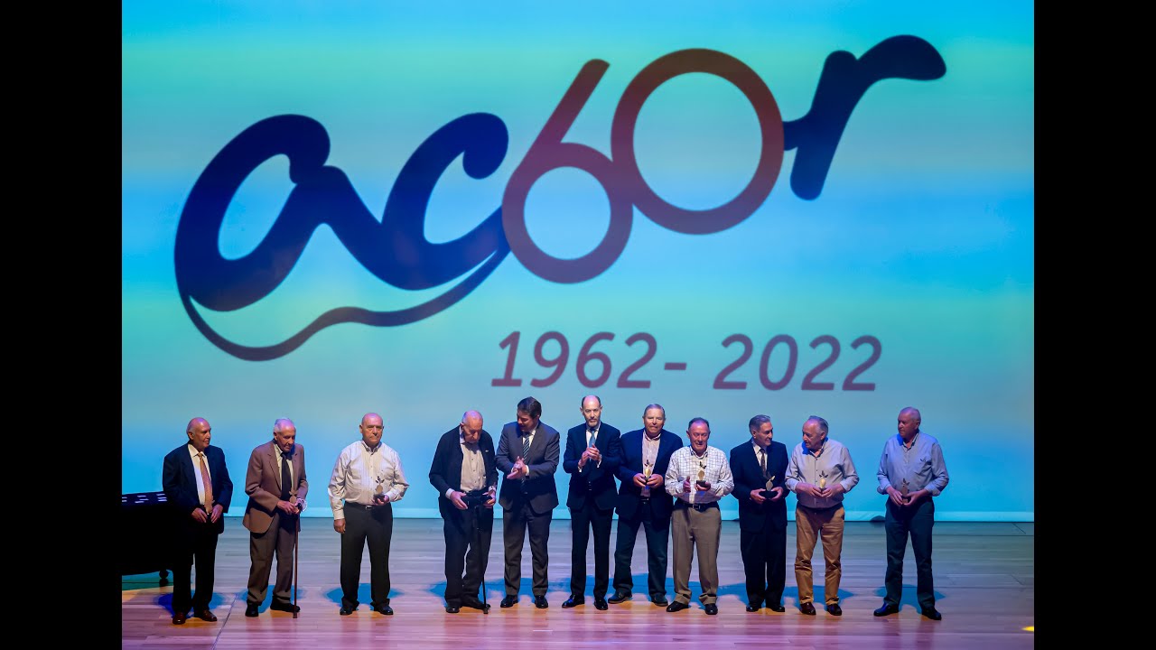 ACOR celebra junto a socios y trabajadores su 60 aniversario - YouTube