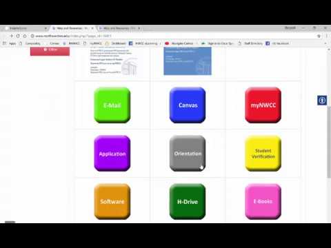 NWCC Canvas Help - YouTube