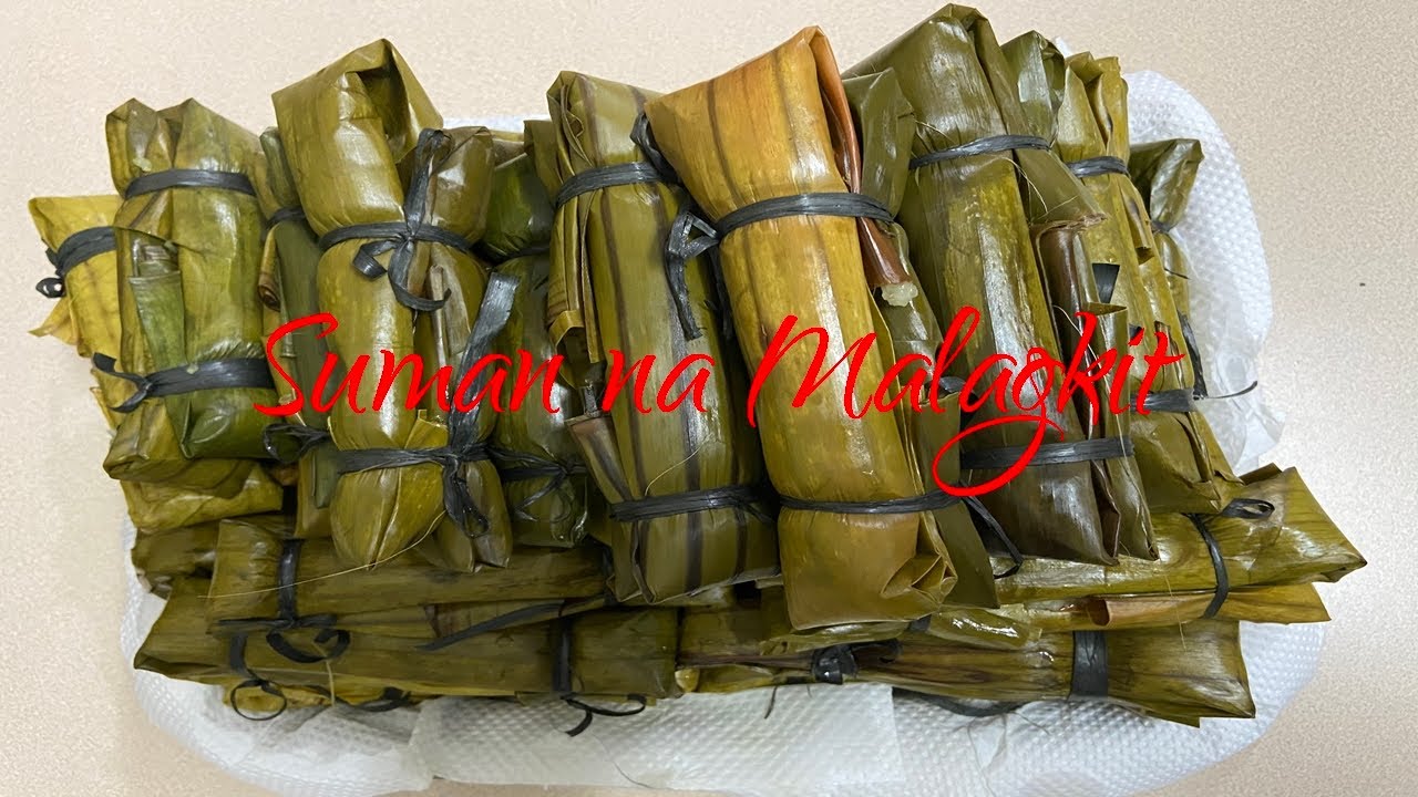Vlog6 Suman Sa Gata At Malagkit Youtube