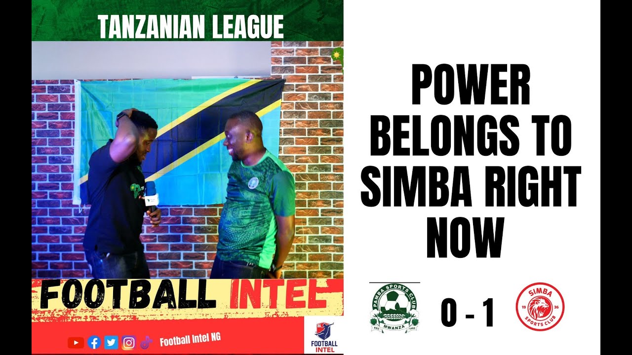 PAMBA JIJI 0-1 SIMBA SC (VICTOR SIOKWU FAN REACTIONS) || NBC PREMIER ...