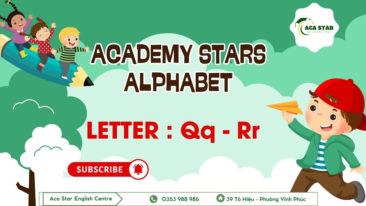 ACADEMY STARS ALPHABET - LETTER Qq, Rr - YouTube