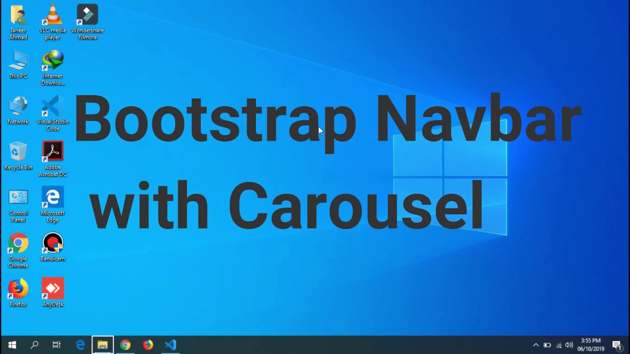 bootstrap navbar with carousel slider | Responsive bootstrap 4 navbar ...