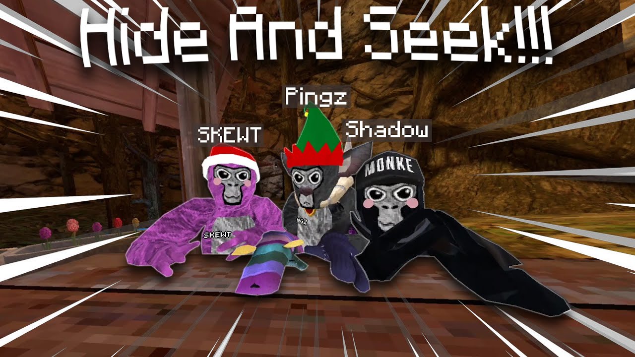Hide and Seek In GORILLA TAG with @Shadow-z1l7x and @Pingz-Vr!?!! - YouTube