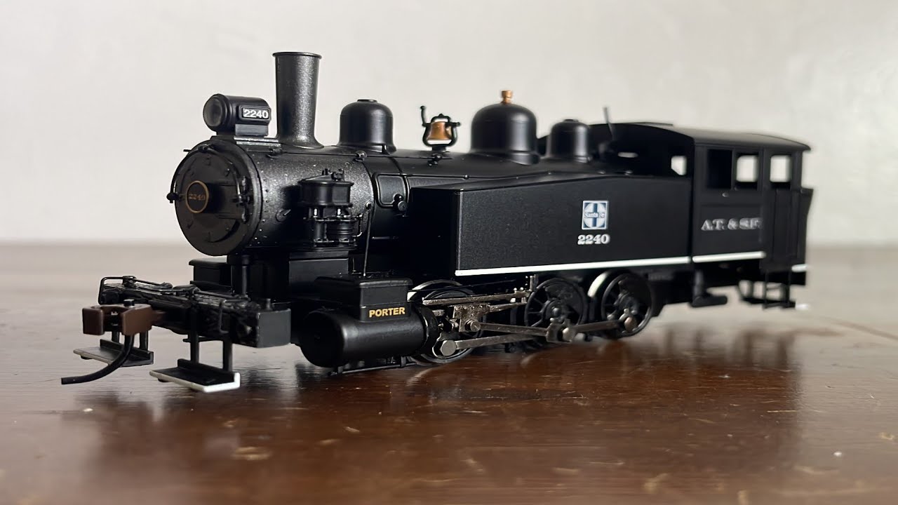 ATSF 0-6-0 Tank Engine (Bachmann) Review - YouTube