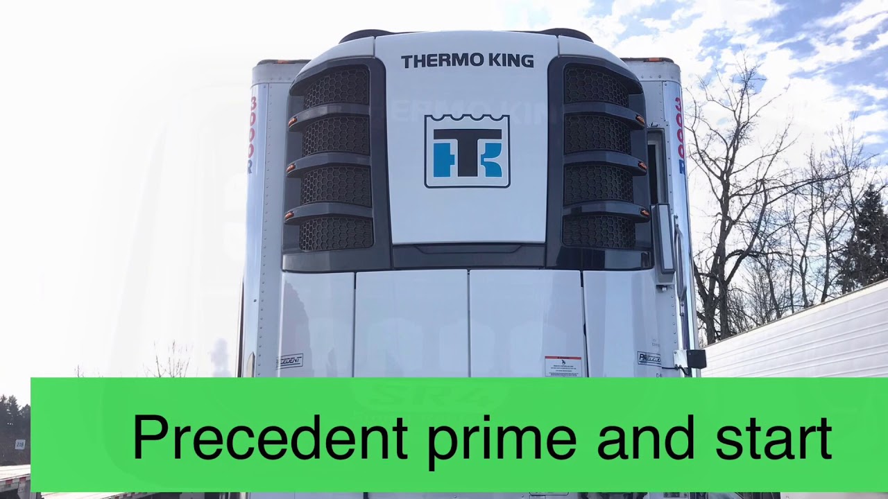 Thermo king Precedent prime and start - YouTube