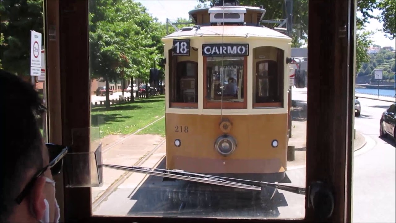 Tram in Porto - Heritage - Vintage tramcars - Strassenbahn - STCP ...