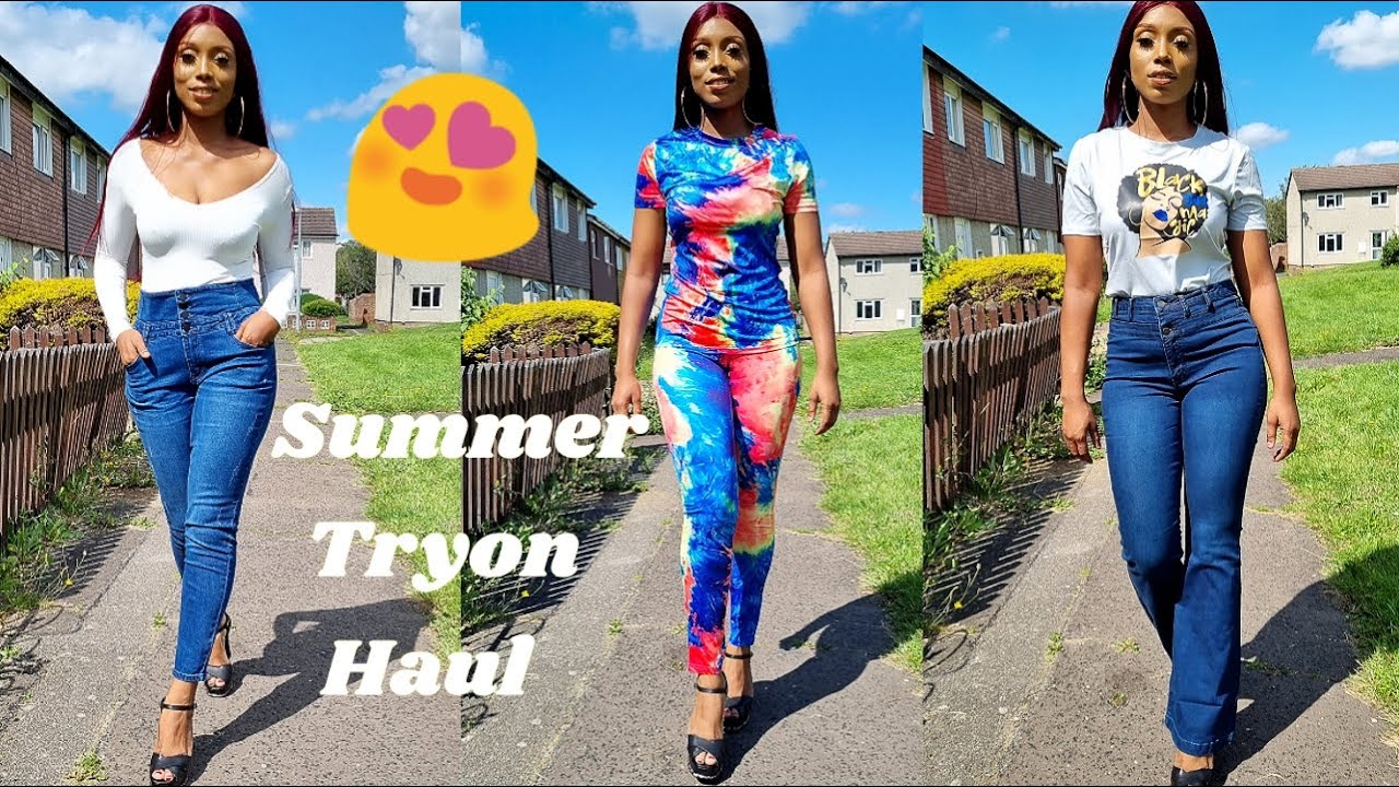 SUMMER CLOTHING TRYON HAUL 2021 | FLAMINGO - YouTube
