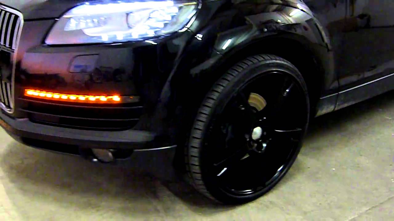 Audi Q7 LED Facelift Umbau bei suwtec GmbH - YouTube